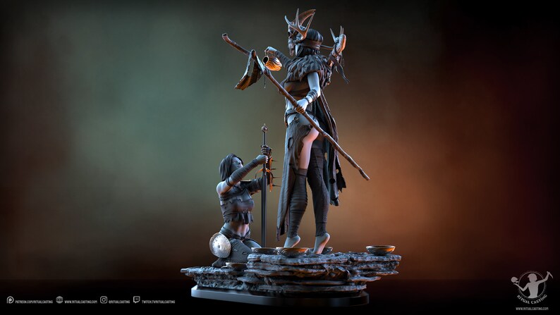 Ronelle/keena Diorama High Detail Multi Part Resin Kit - Etsy