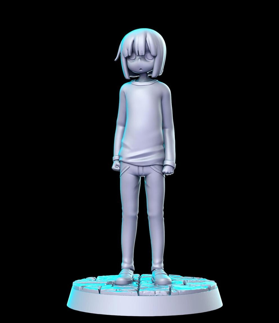 Shota - Anime - 3D Printed Resin Miniature for Tabletop Games Dungeons ...