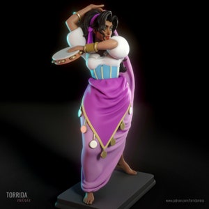 Esmeralda the Dancer - High Detail Multi-part Resin Kit - Femme Fatale ...
