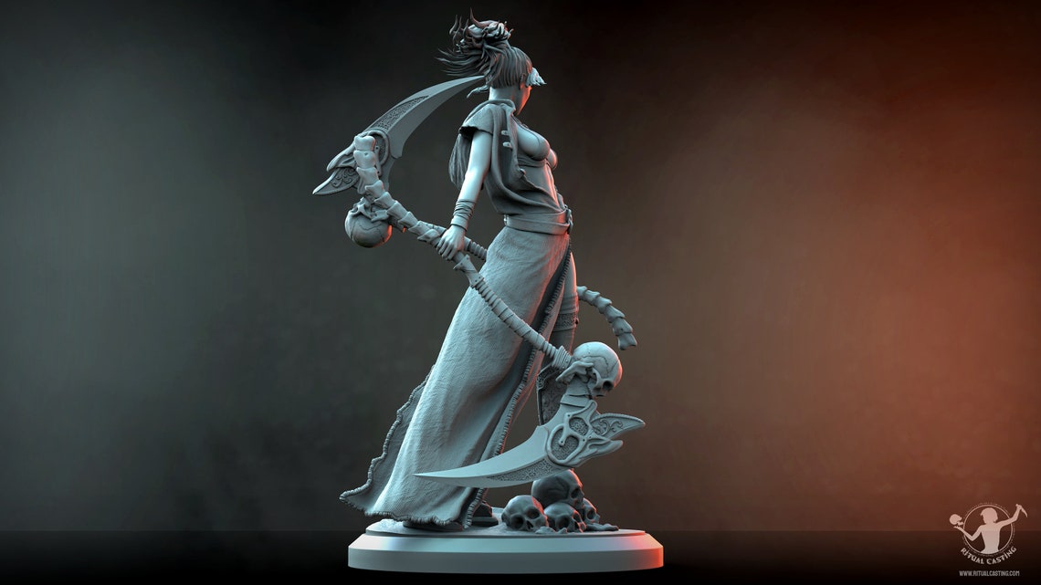 Mortaya First Lady of Death High Detail Multi Part Resin | Etsy