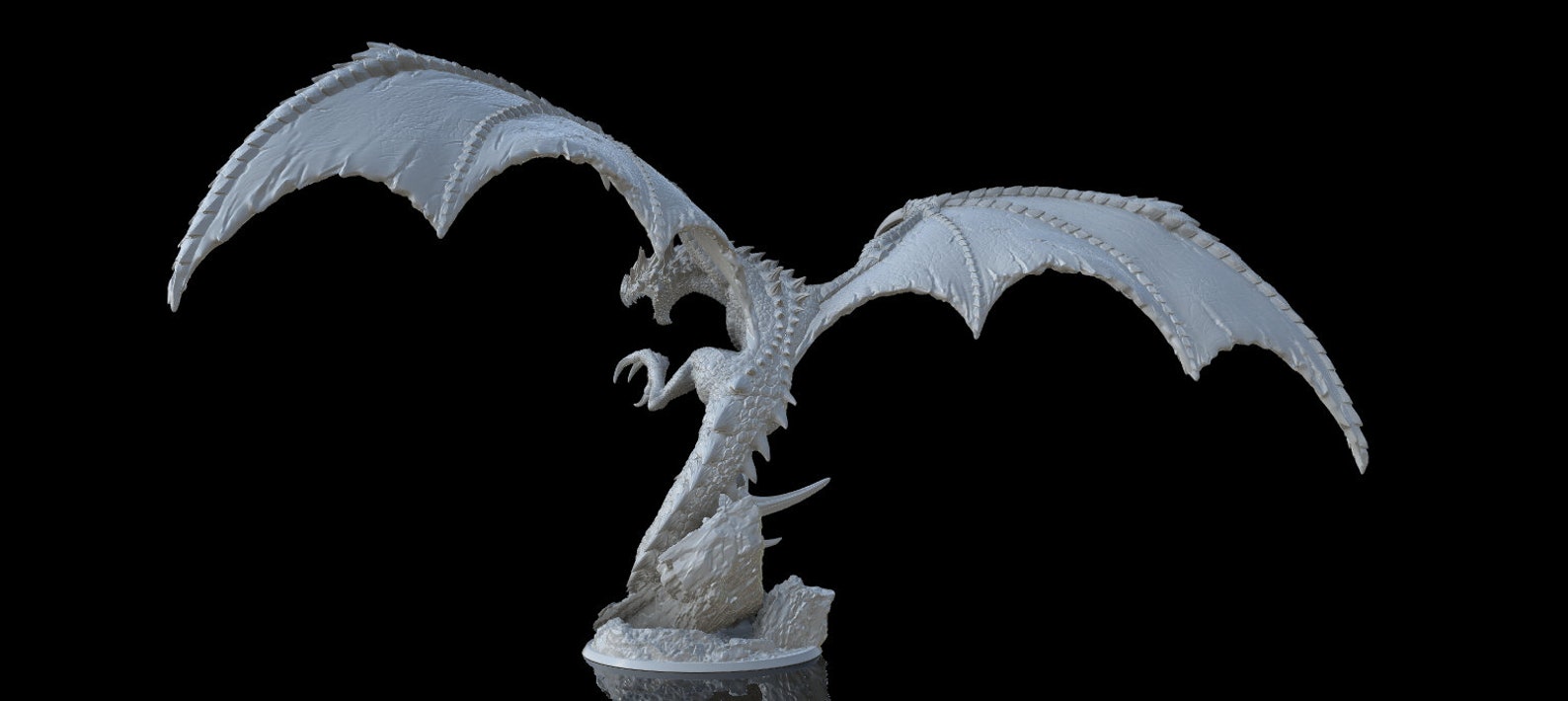 Wyvern Dragon High Detail Multi-part Miniature Resin 3D - Etsy Canada