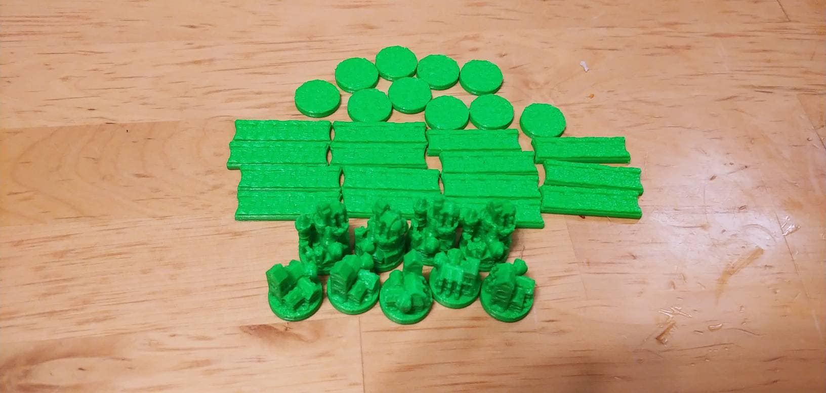 Settlers of Catan board game 3D printed hand painted | Etsy
