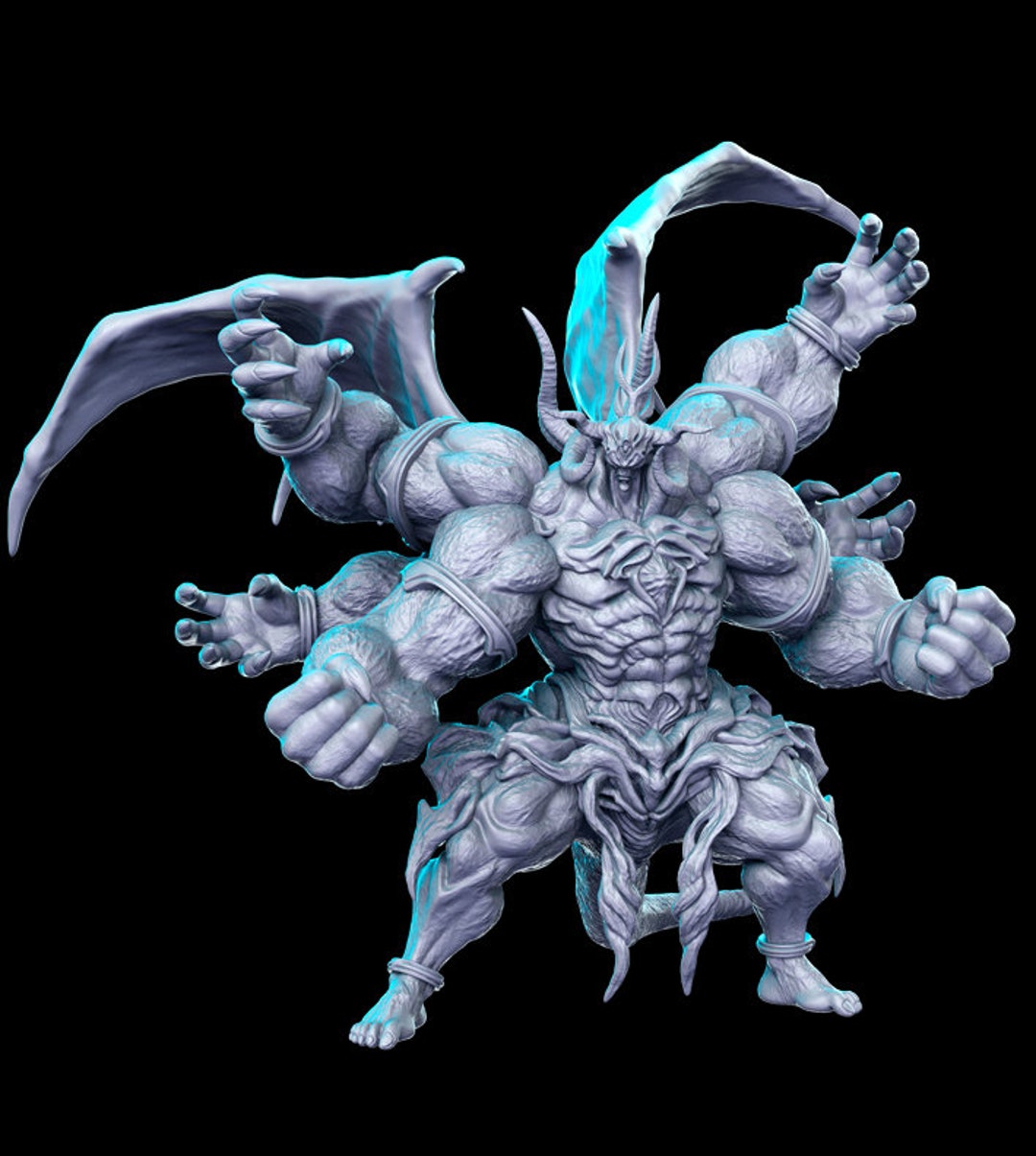 Sephirot XIV - 3D Printed Resin Miniature for Dungeons and Dragons - RN ...