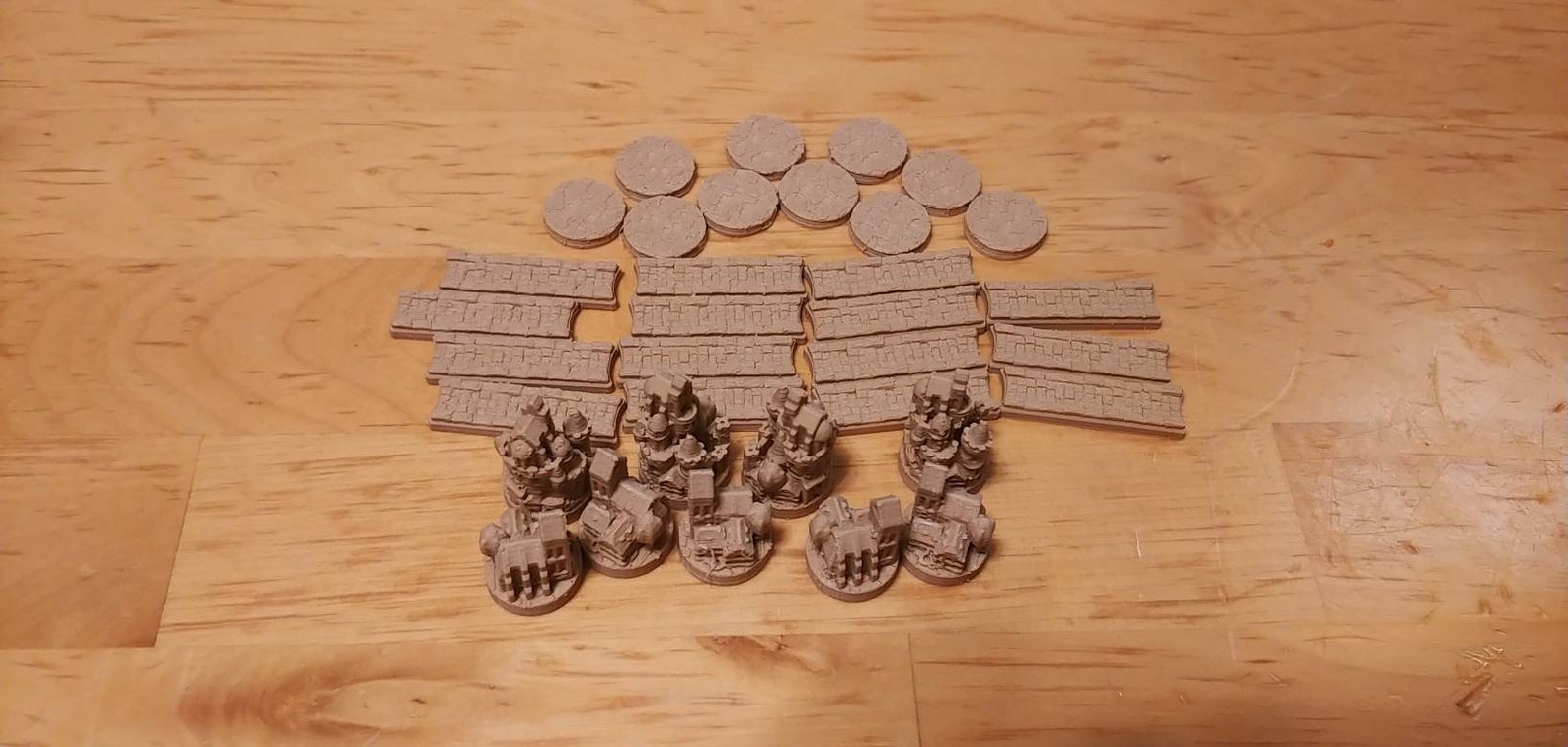 Settlers of Catan Board Game 3D Printed, Hand Painted - Etsy