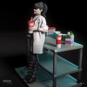 Abby Sciuto - High Detail Multi Part Resin Kit - Femme Fatale - Fantasy ...