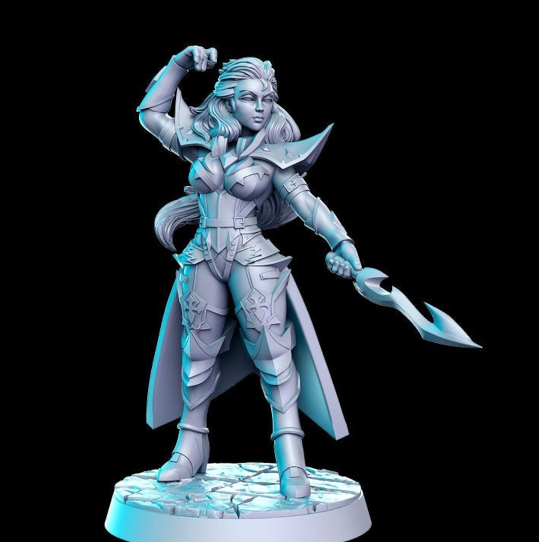 Shariza Female Mage-assassin Thieves and Assassins 3D Resin Printed ...