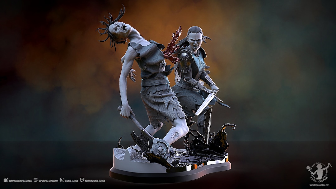 Bonnie - Zombie/vampire Slayer - High Detail Multi Part Resin Kit ...