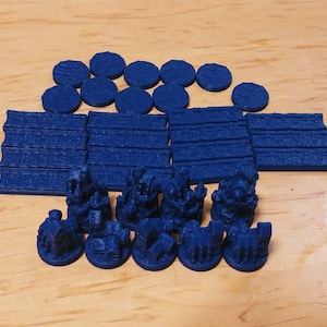 Settlers of Catan Board Game 3D Printed, Hand Painted - Etsy