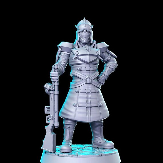 Cerberus Officer/soldier Classic JRPG 3D Printed Resin - Etsy