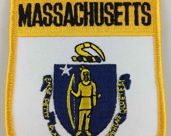Massachusetts Patch | Etsy