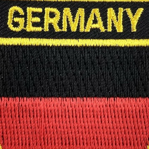 Germany Flag Embroidered Iron / Sew on Patch Deutschland - Etsy