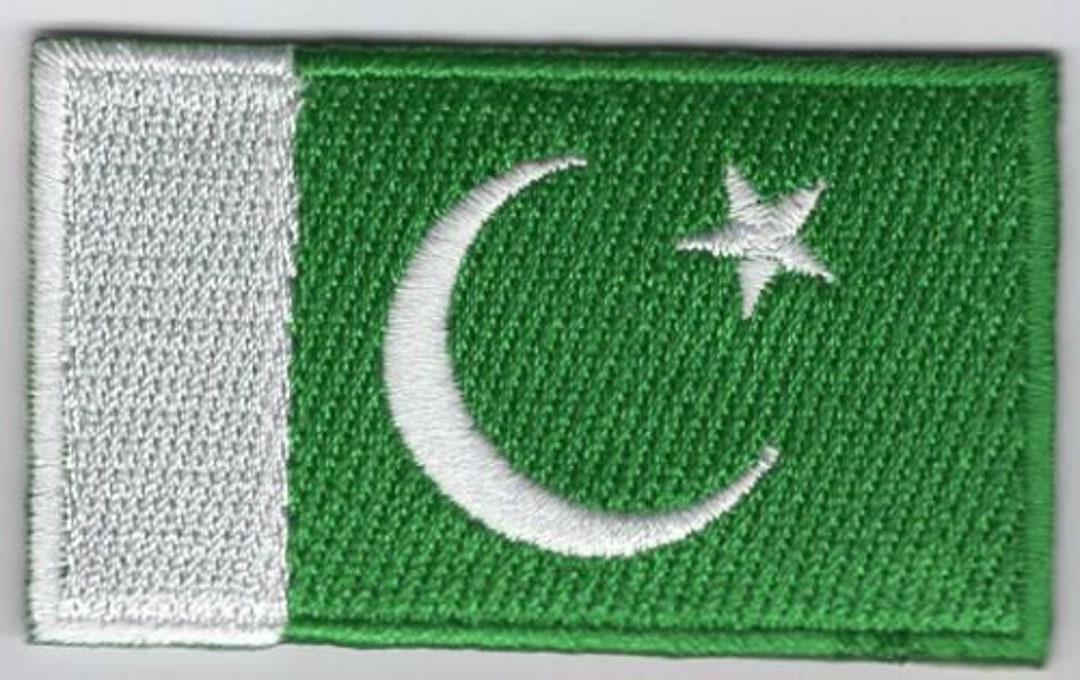 Pakistan Patch Embroidered Iron on Badge Applique Pakistani - Etsy