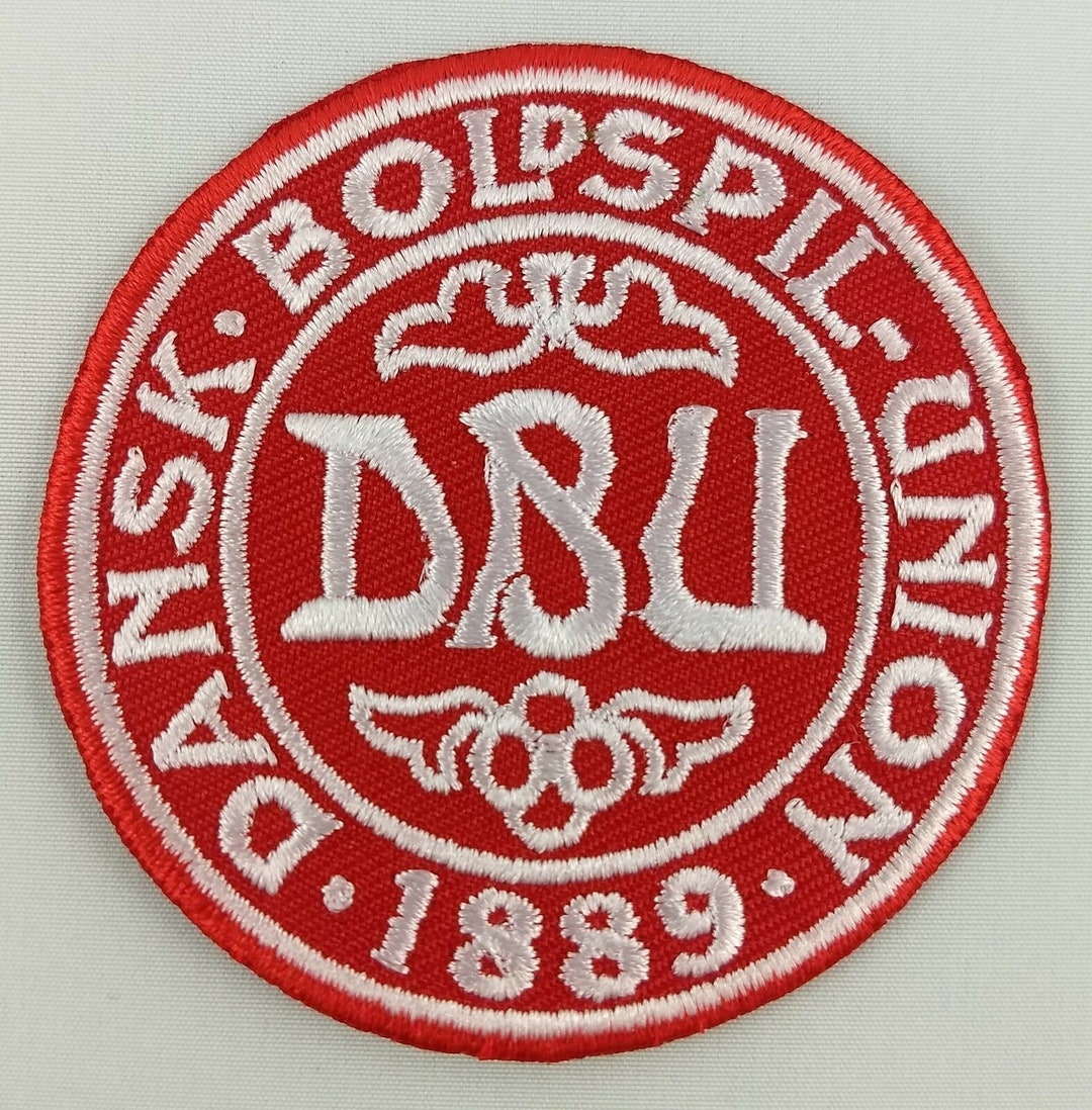 Denmark Dansk Patch Badge Embroidered Iron on Applique - Etsy New Zealand
