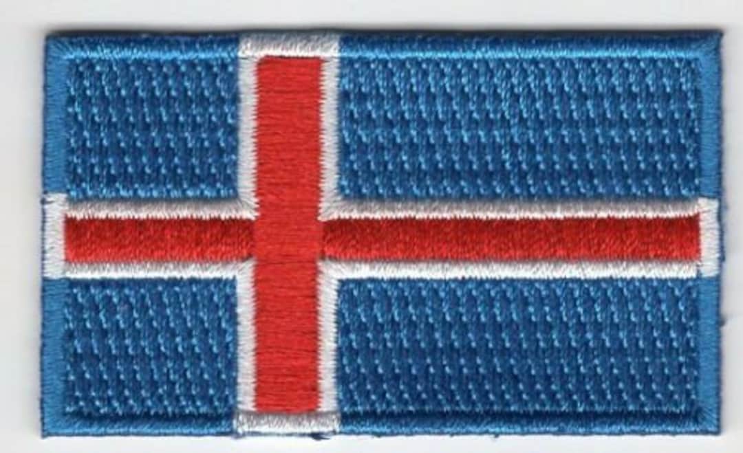 Iceland Patch Embroidered Iron on Badge Applique Icelander - Etsy