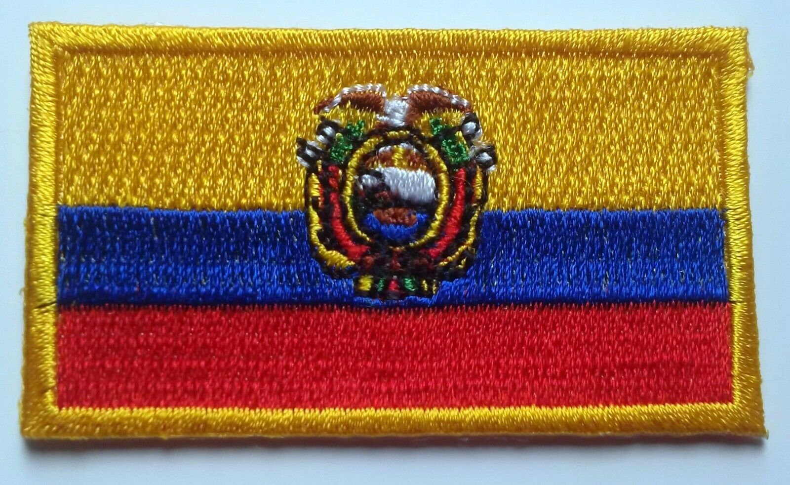Ecuador Patch Embroidered Iron On Badge Applique Ecuadorian | Etsy