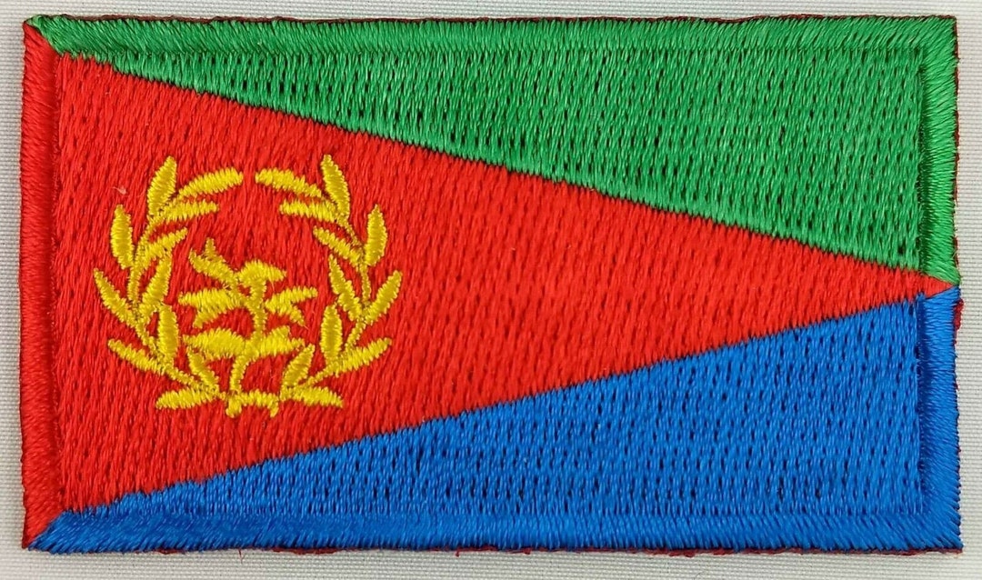Eritrea Patch Embroidered Iron on Badge Applique Eritrean - Etsy