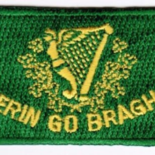 PROUD to Be IRISH Patch Embroidered Iron-on Applique Ireland - Etsy