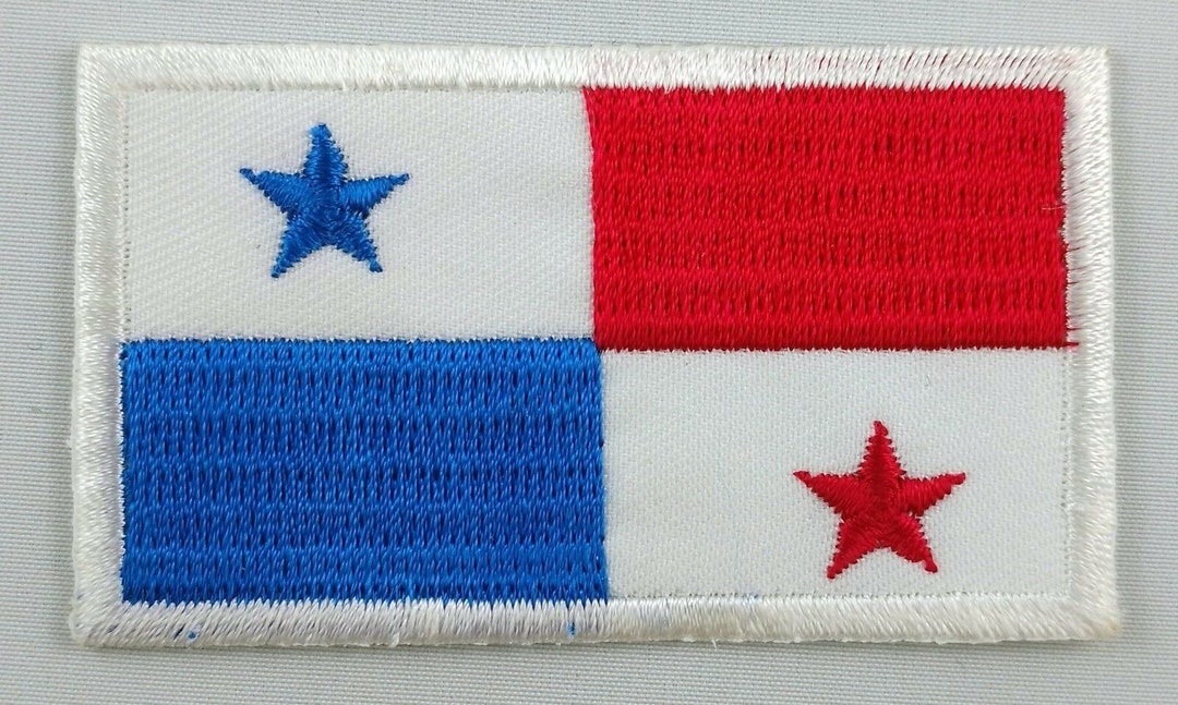 Panama Patch Embroidered Iron on Badge Applique Panamanian - Etsy