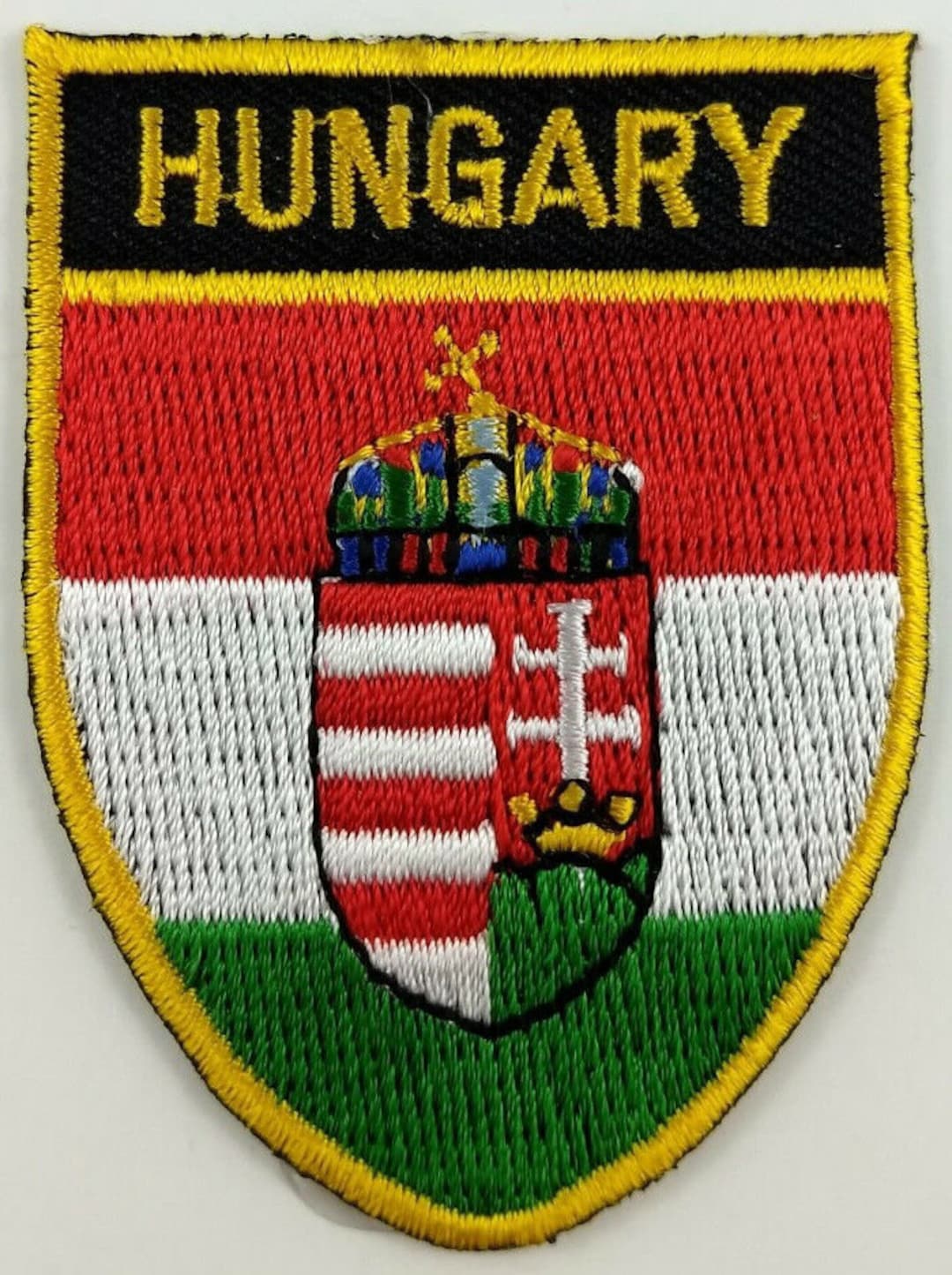 Hungary Coat of Arms COA Flag Shield Crest Patch Embroidered Badge Iron on Sew on Hungarian - Etsy