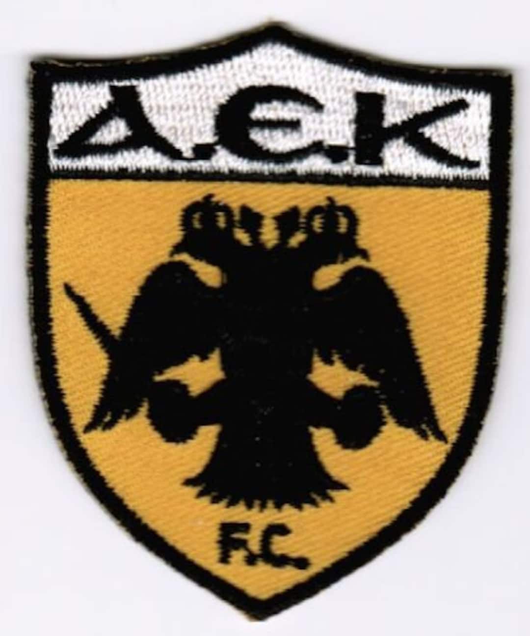 AEK Greece Patch Badge Embroidered Iron on Applique - Etsy