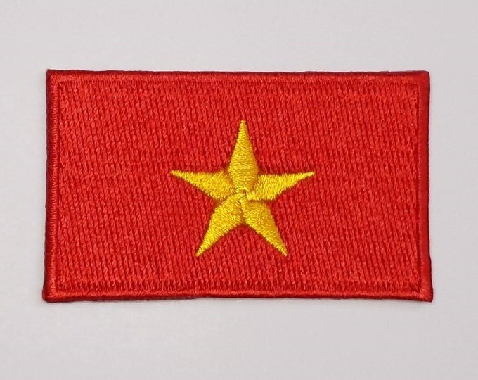 Vietnam Flag Iron on Heat Transfer Vinyl HTV / Socialist Republic of ...