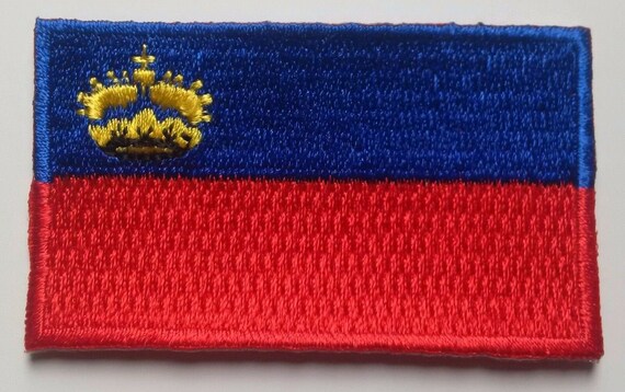 Liechtenstein Patch Embroidered Iron On Badge Applique | Etsy
