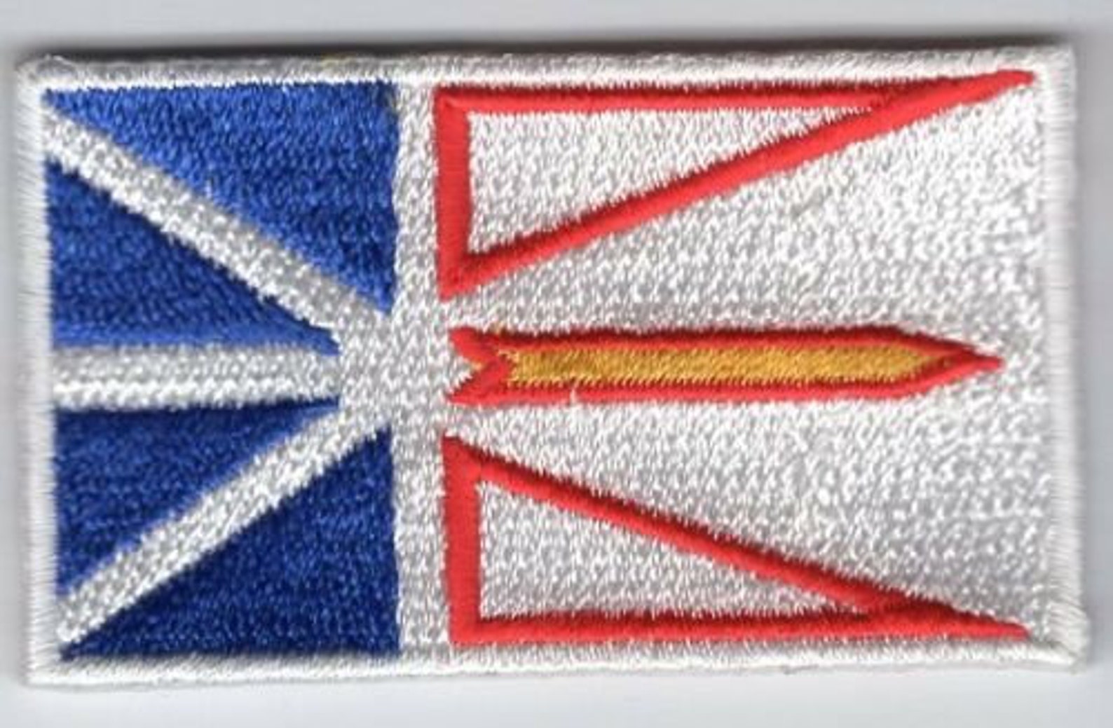 Newfoundland Flag Patch Embroidered Iron on Applique | Etsy