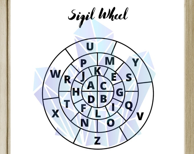 Printable Sigil Wheel - Etsy