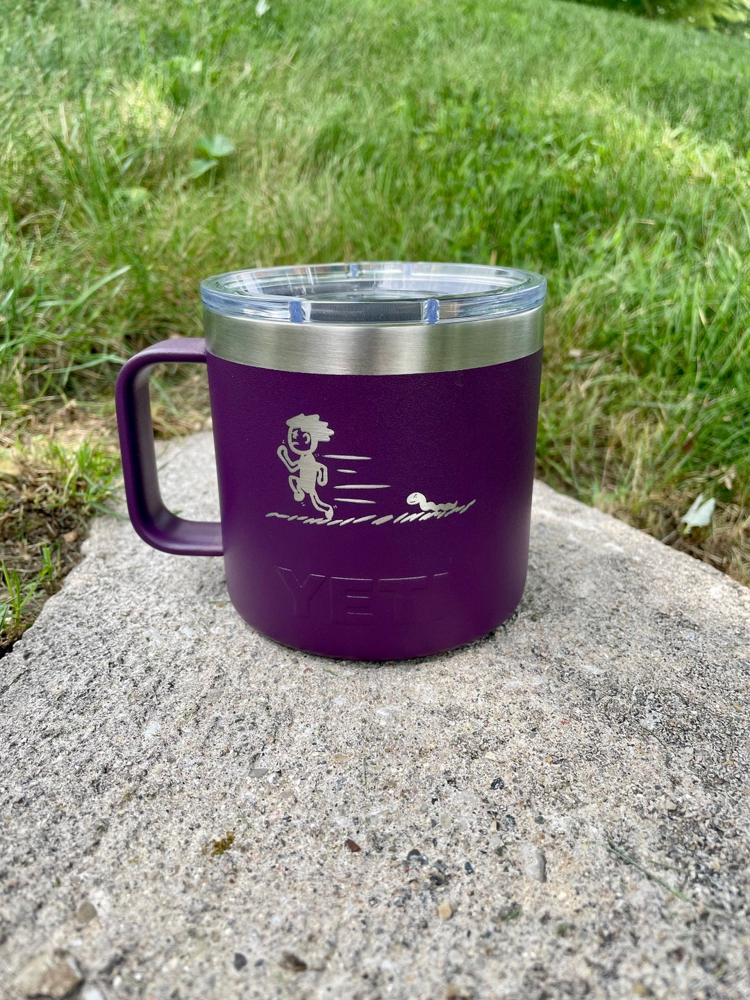 Yeti® 14oz Rambler Mug, Custom Engraved, Monogrammed Yeti®, Rambler ...