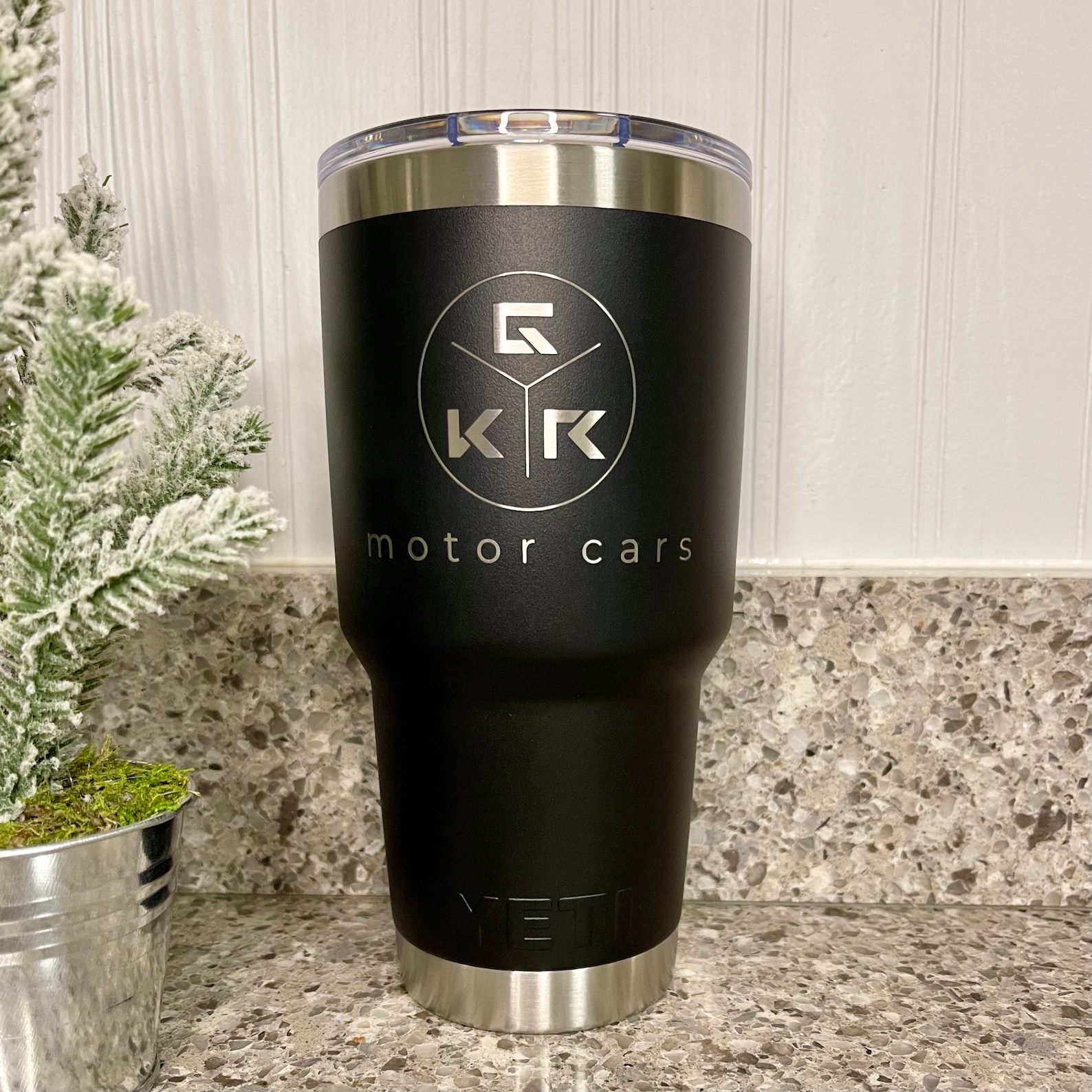 Custom Logo Yeti® Tumbler, Company Logo, Business Logo Tumbler, Laser ...