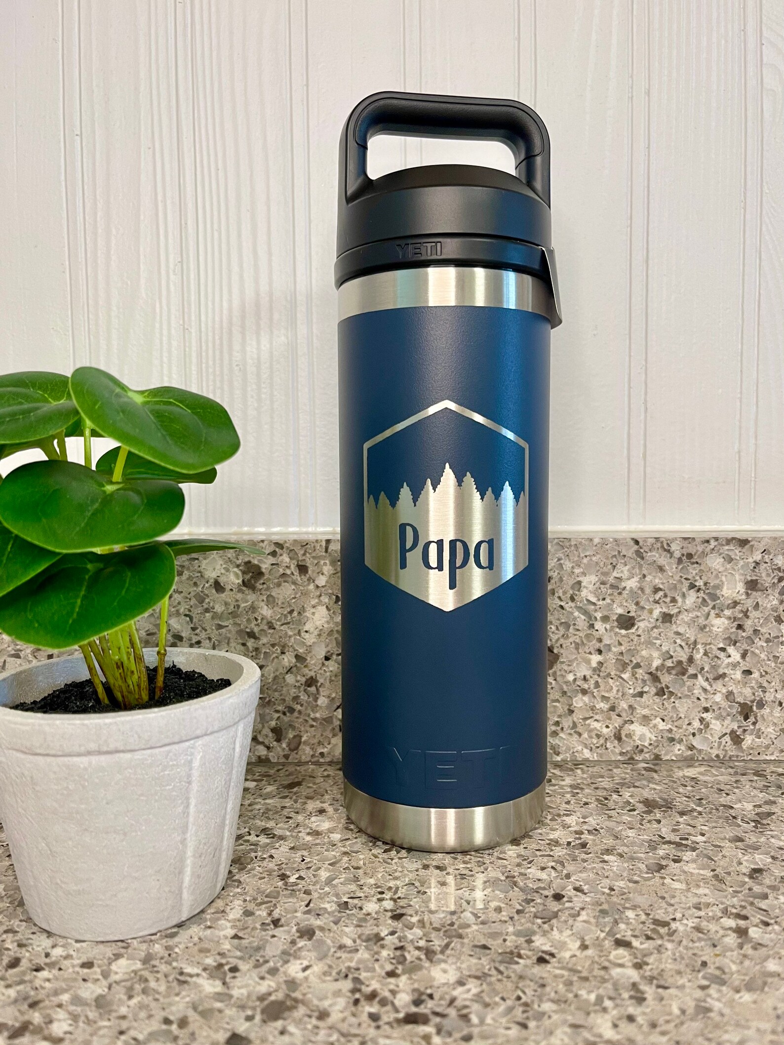 Custom Stainless Steel Yeti® Water Bottle Laser Engraved - Etsy