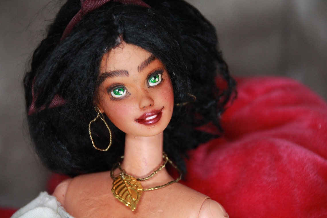 Esmeralda Doll - Etsy