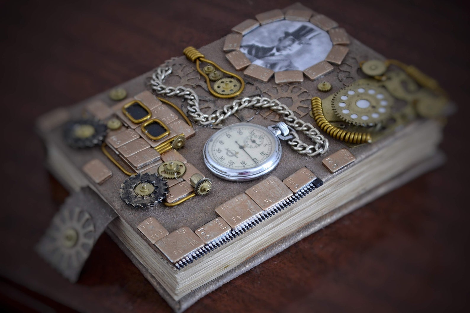 Steampunk Notebook Men Notepad Blank Journal Exclusive Journal A5 ...