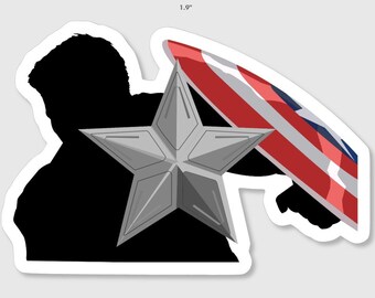 Steve Rogers Stickers - Etsy