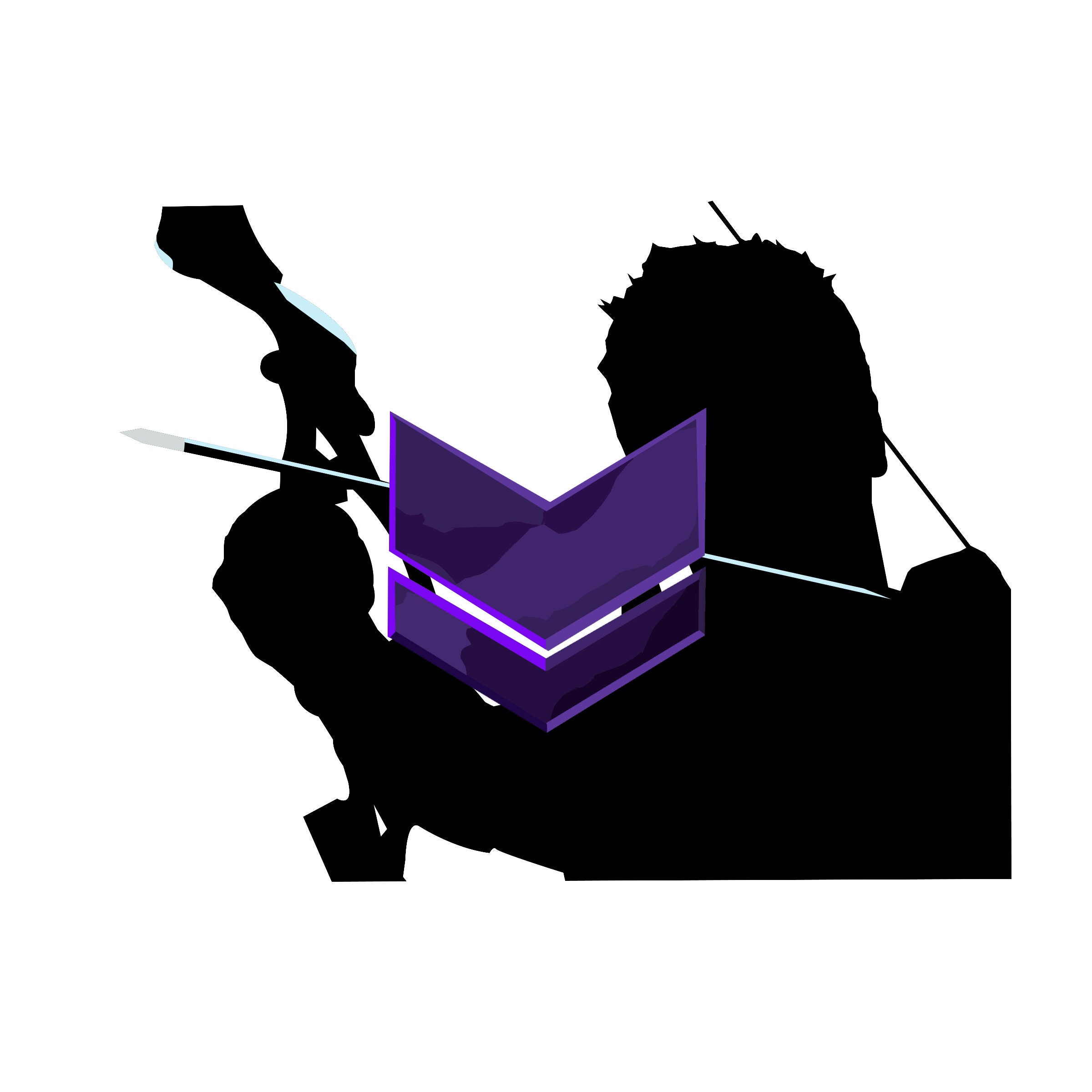 Hawkeye Vinyl Sticker Marvel Vinyl Sticker Vinyl Sticker Clint Barton ...