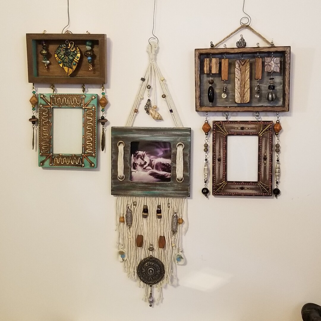 Wall Art, Hanging Mini Frame With Box Frame Collage - Etsy