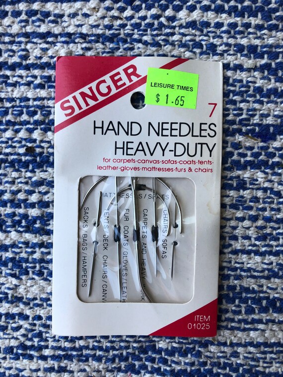 Vintage Singer Hand Sewing Heavy Duty Needle Set | Etsy