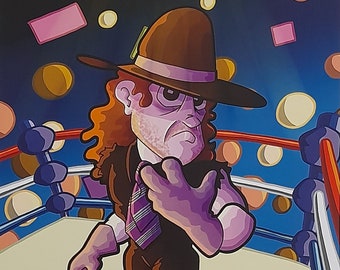The Undertaker Autographed 8x10 Photo - RARE! - Etsy