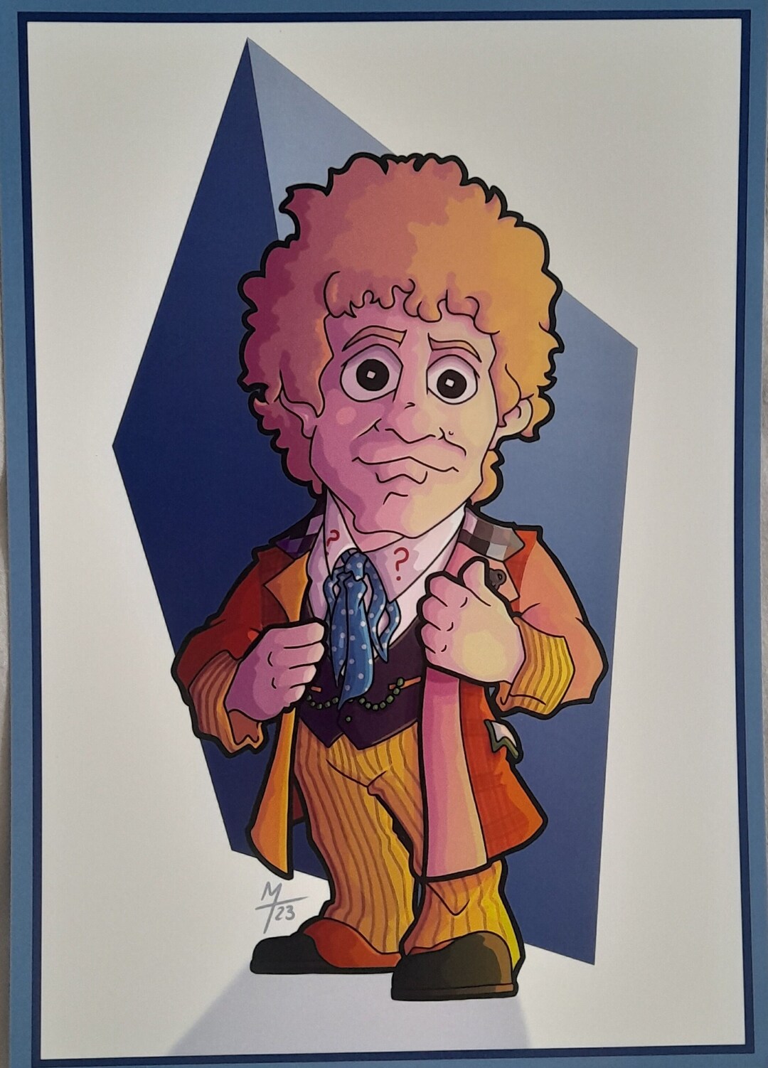 The 6th Doctor - Etsy