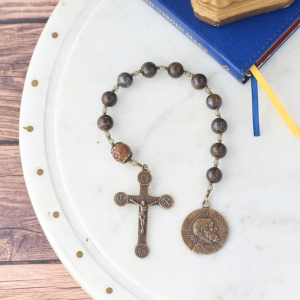St Joseph Rosary - Etsy