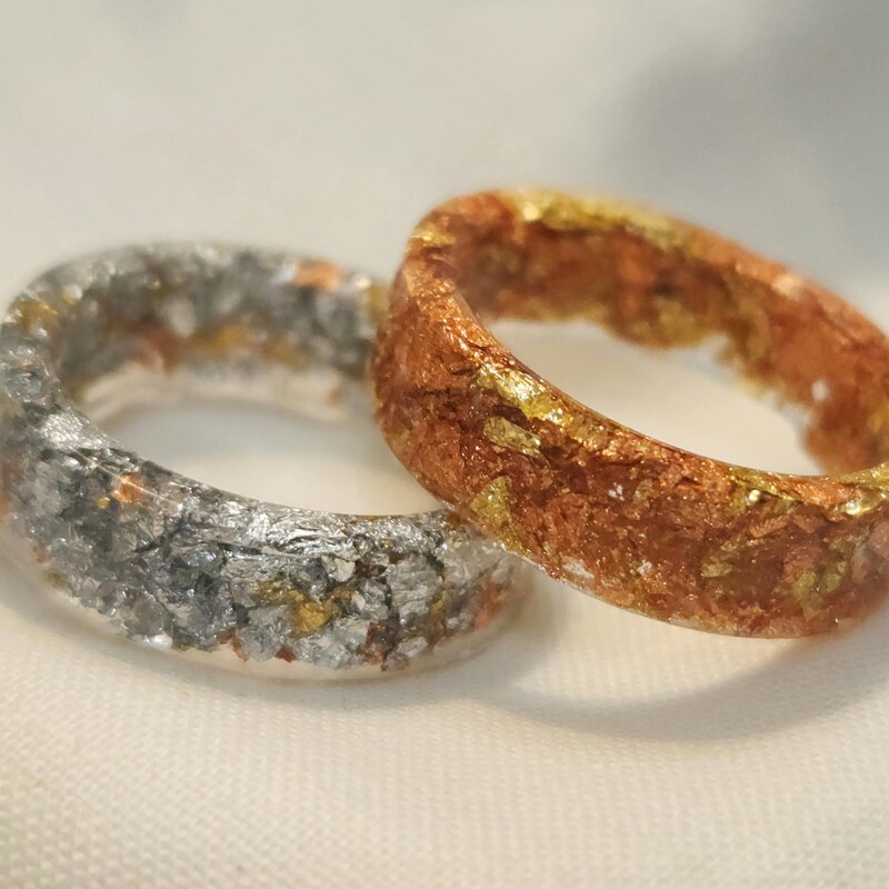 Clear Resin Ring - Etsy