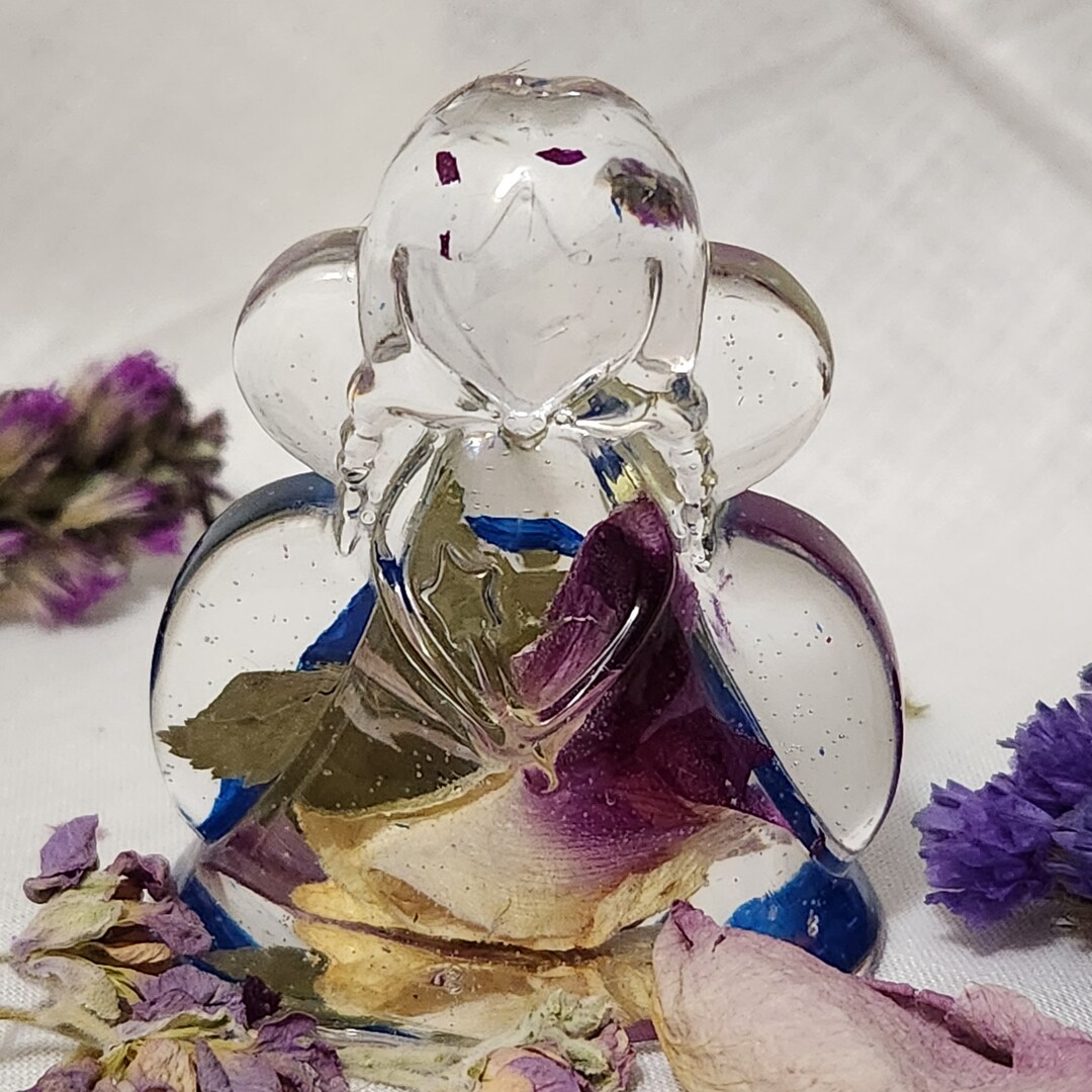 Keepsake 3D Angel Made With Your Dried Flowers From Any Meaningful ...