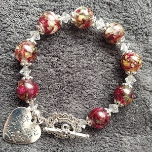 Bracelets made from funeral flowers store