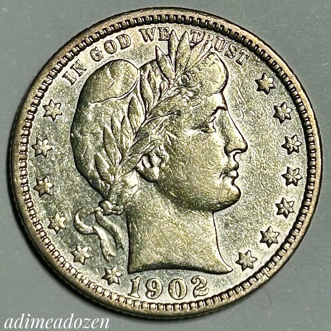 1902-S 25C Barber Quarter - Etsy