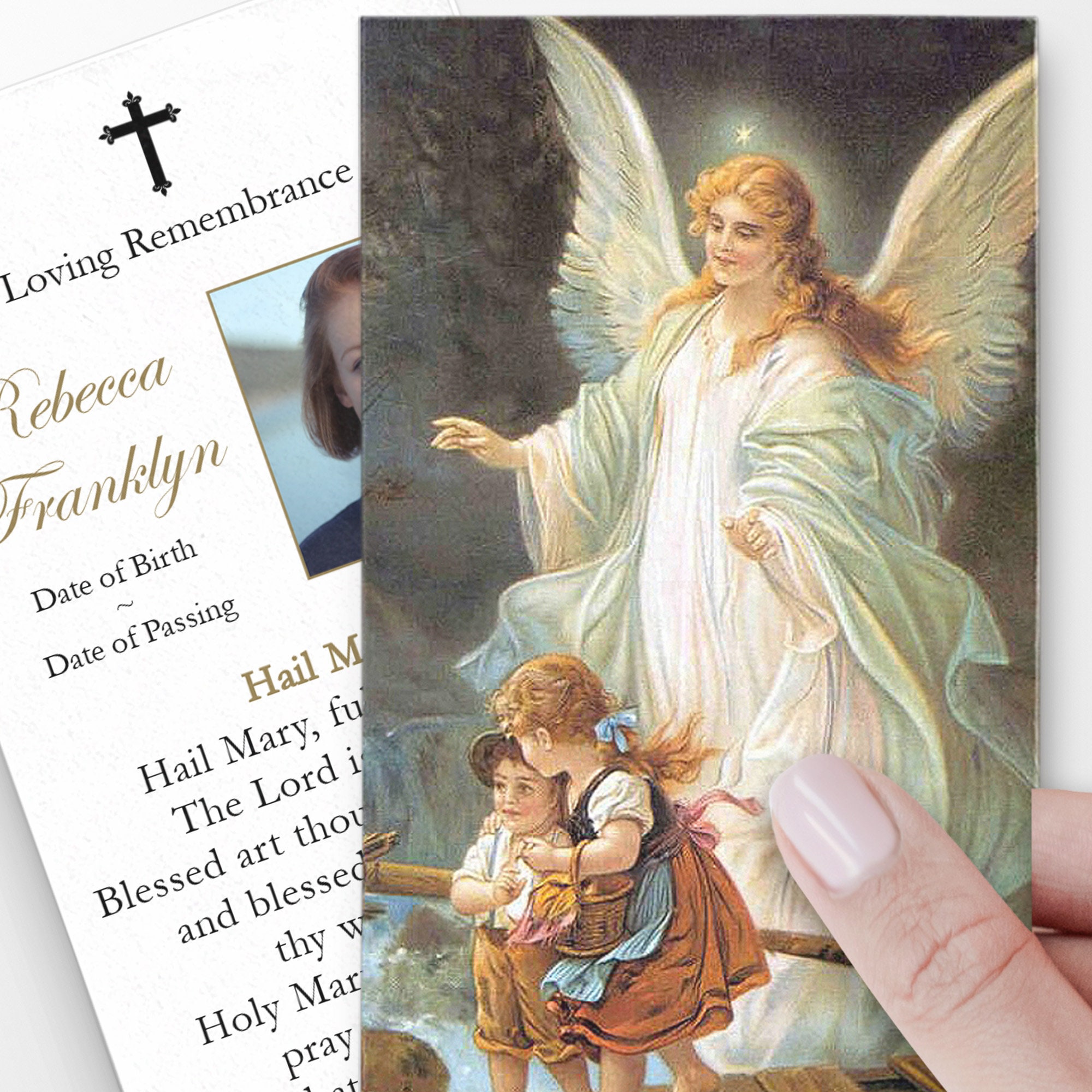 Large Prayer Cards Memorial Prayer Cards Catholic Prayer | Etsy