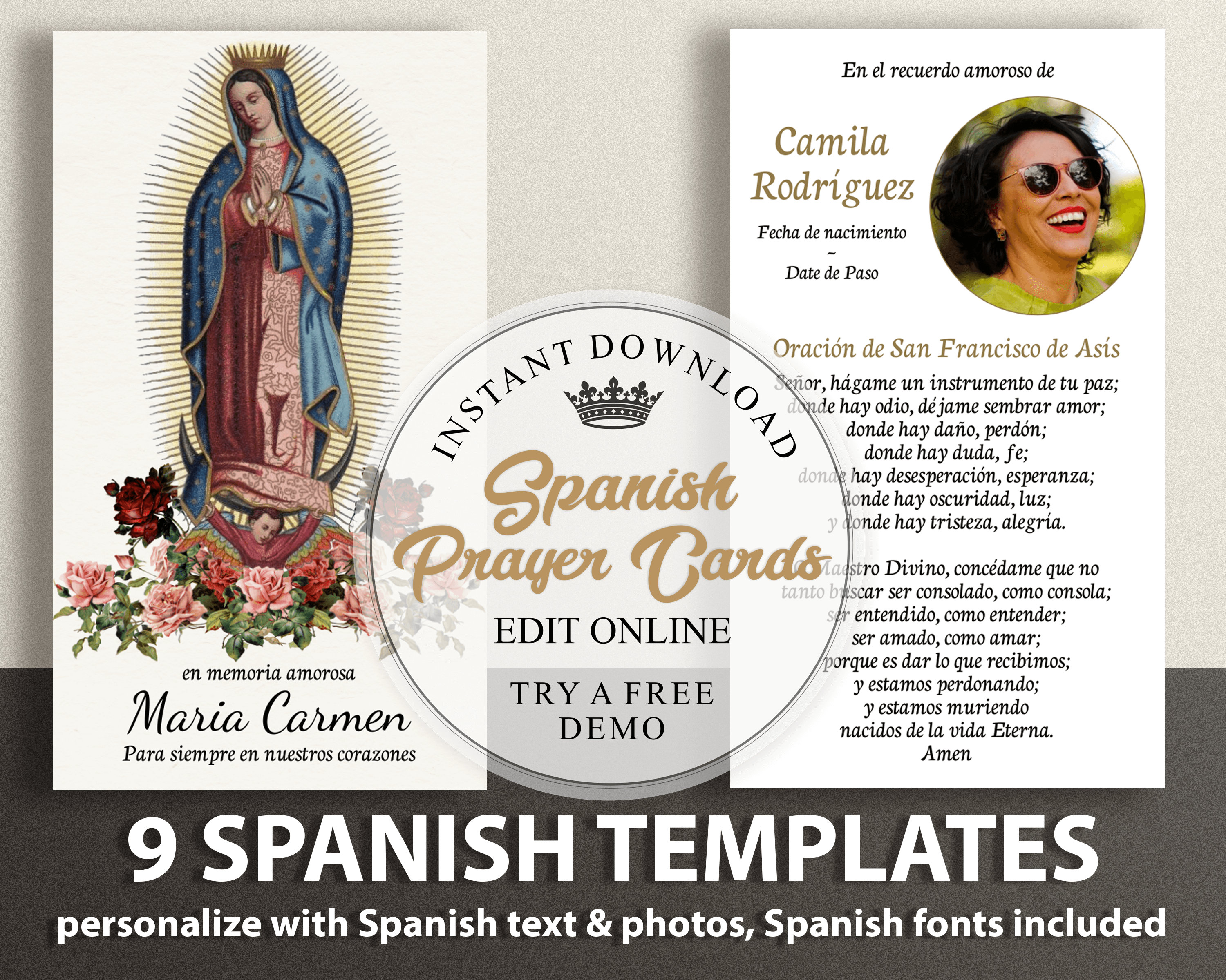 Prayer Cards, Memorial Prayer Cards, Catholic Prayer Cards ...