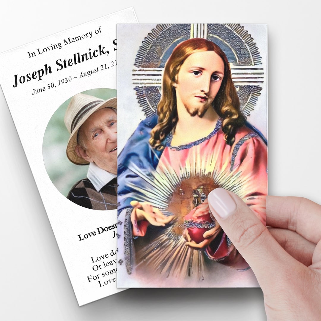 Prayer Cards, Memorial Prayer Cards, Catholic Prayer Cards ...