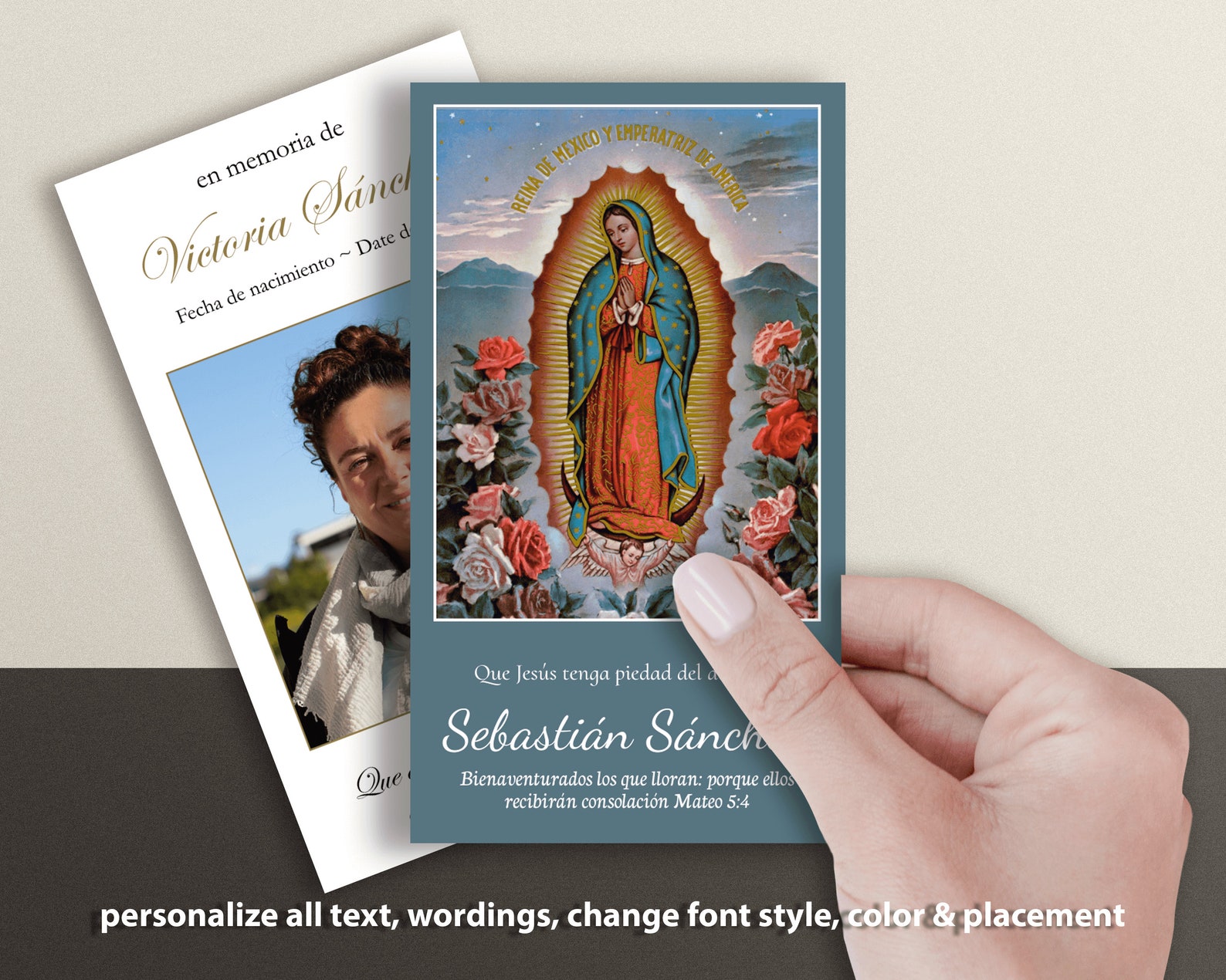 Prayer Cards Spanish Prayer Cards Catholic Prayer Cards - Etsy