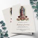 Spanish Funeral Program Template Our Lady of (Download Now) - Etsy