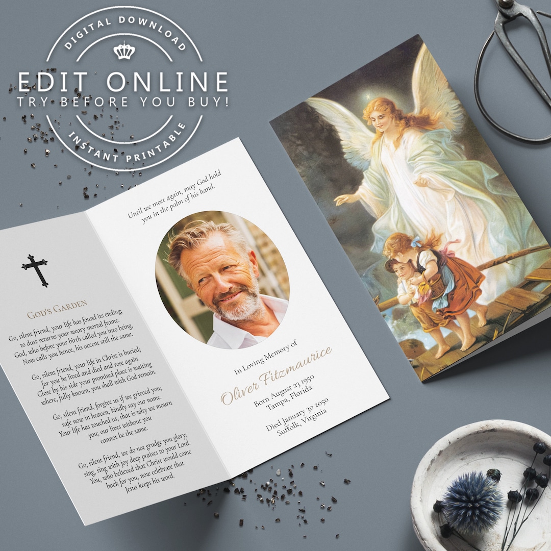 Prayer Cards, Folding Prayer Cards, Memorial Prayer Cards, Catholic ...
